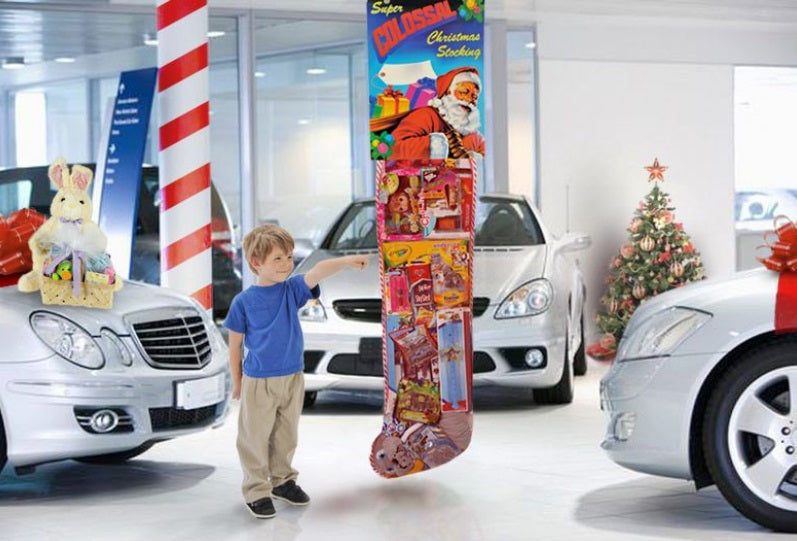 6ft Deluxe/Standard Promotional Christmas Stocking – Inform Promotions