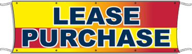 Giant Outdoor Banner: Lease Purchase – Inform Promotions