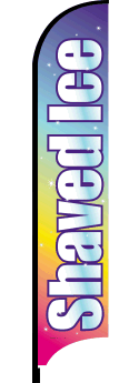 Feather Flag Banner: Shaved Ice – Inform Promotions