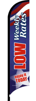 Feather Flag Banner: Low Weekly Rates (Patriotic) (Flag Only) – Inform ...
