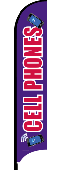 Feather Flag Banner: Cell Phones – Inform Promotions