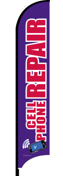 Feather Flag Banner: Cell Phone Repair – Inform Promotions