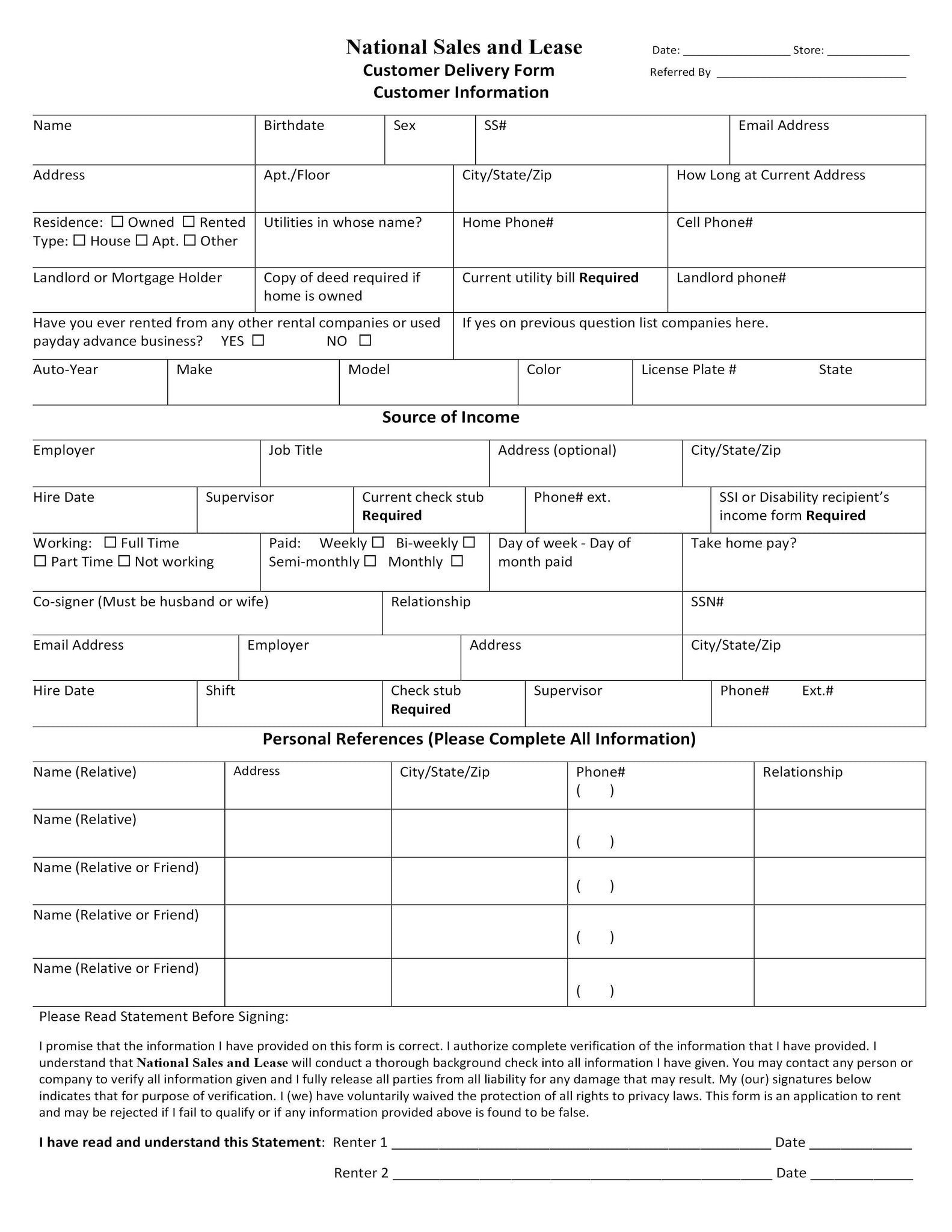 Custom Padded Forms 2-sided 8.5"x11" – Inform Promotions